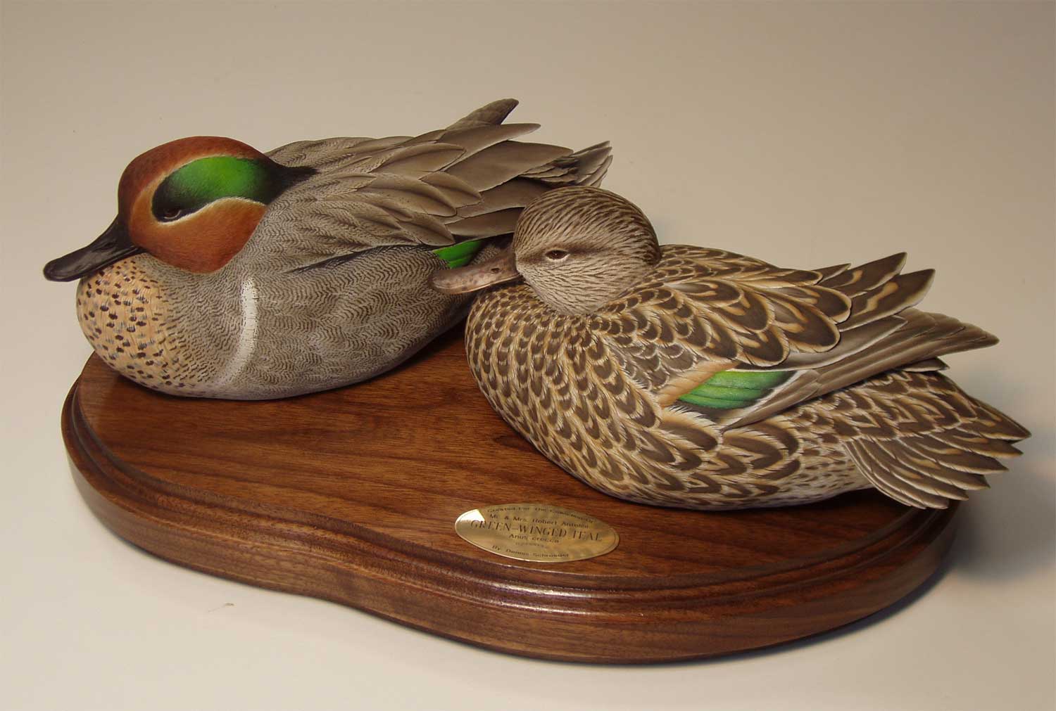 Wildfowl Design- The Carvings of Dennis Schroeder: Decorative Green ...